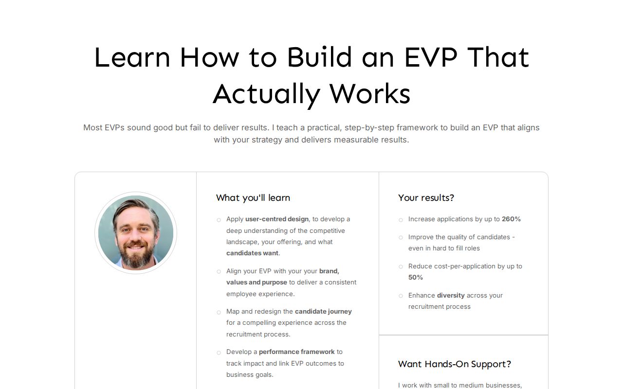 EVP framework